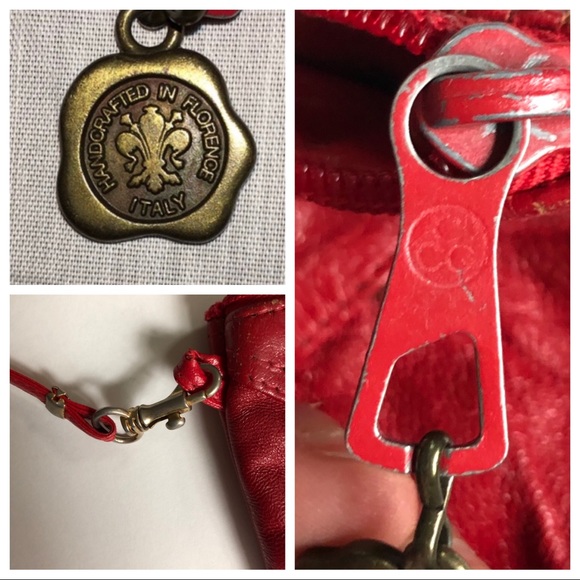 Vintage | Bags | Vintage Italian Red Leather Purse | Poshmark